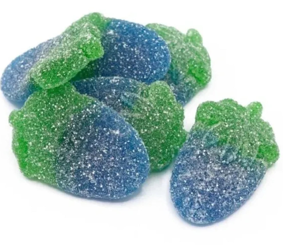 Fizzy Blue Raspberries – The Petite Sweet Company